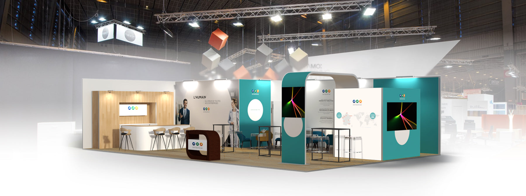 Conception et Réalisation de stands d'exposition modulaire de qualité – Stand3d