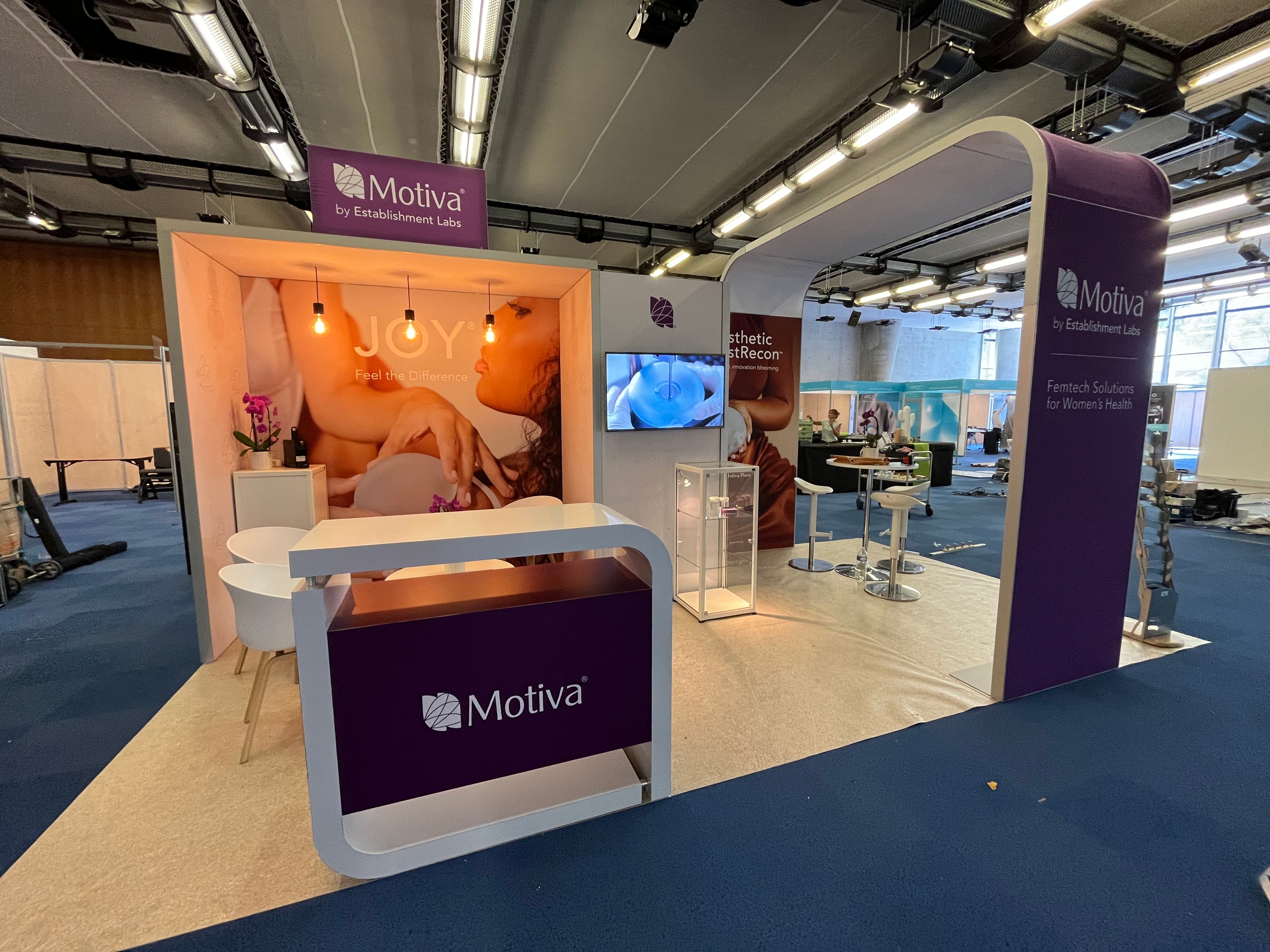 Réalisations de stands d'expositions modulaires et portables – Stand3d